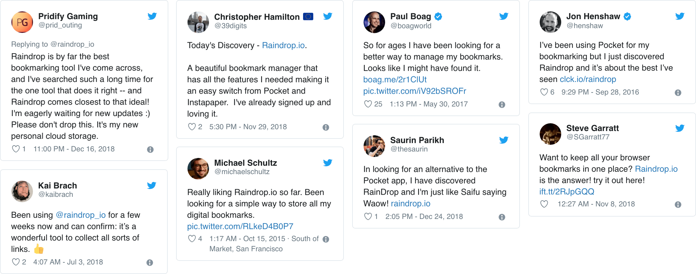 Pricing — Raindrop.io